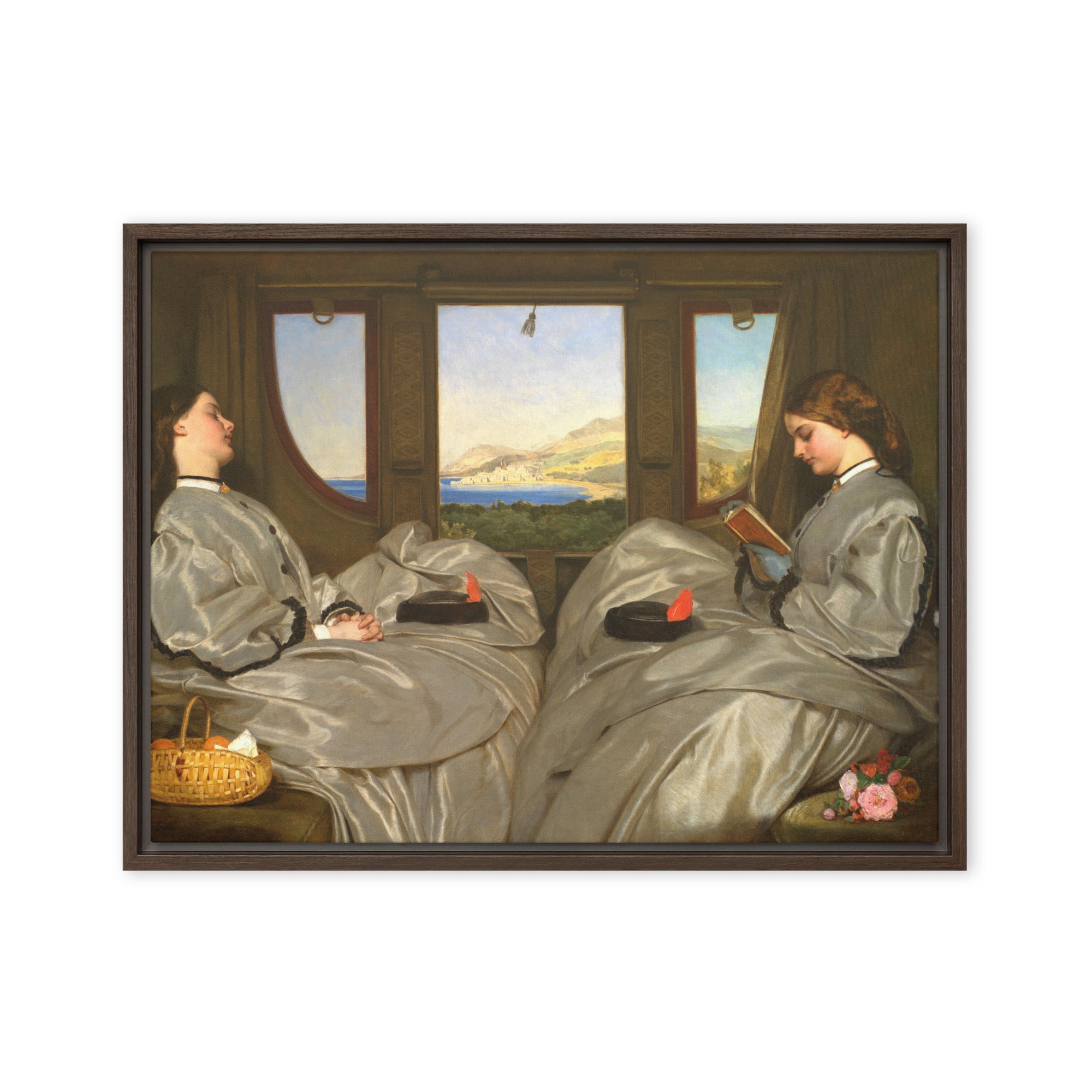 Leinwand - Augustus Leopold Egg, The Travelling Companions – ARTLIA