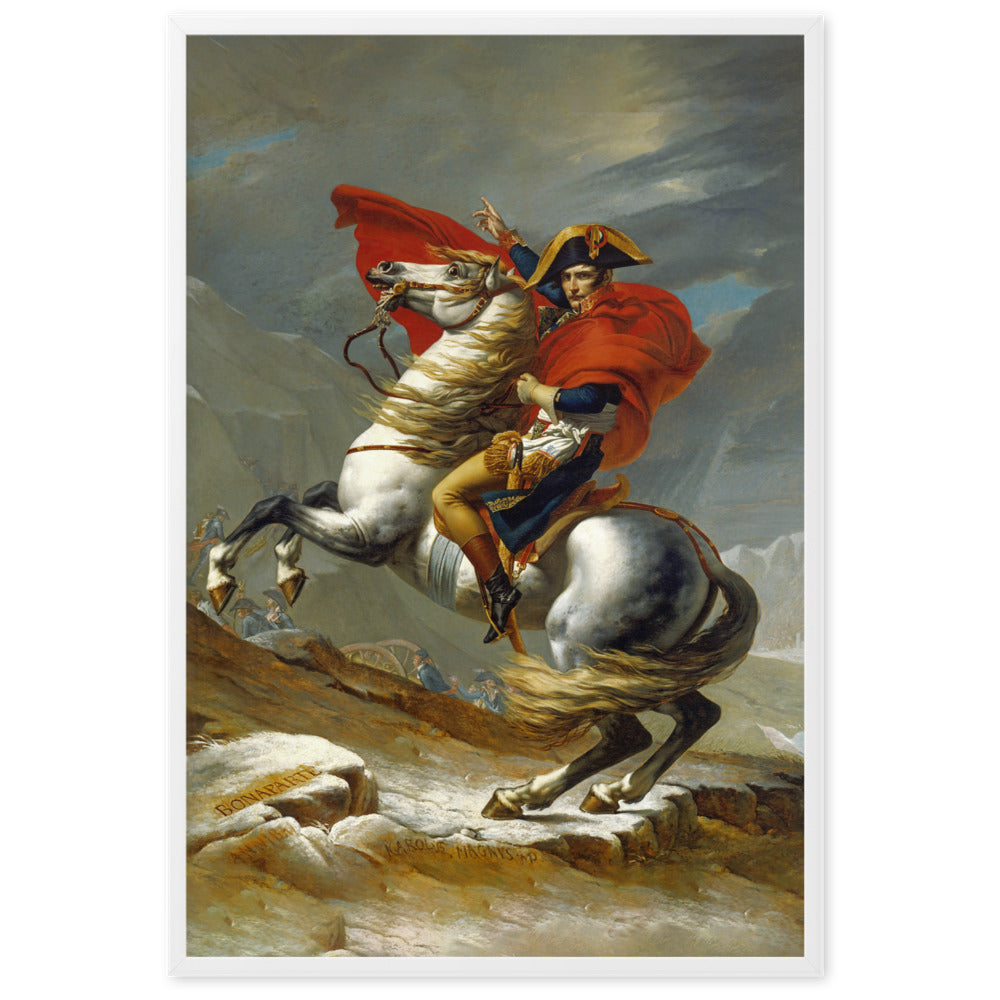 Poster - Napoleon Crossing the Alps – ARTLIA