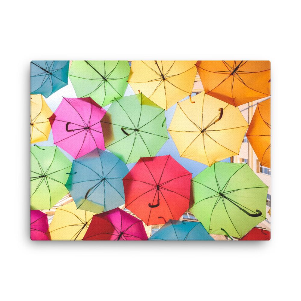 Canvas | Rainbow Umbrella, Mural | artlia – ARTLIA